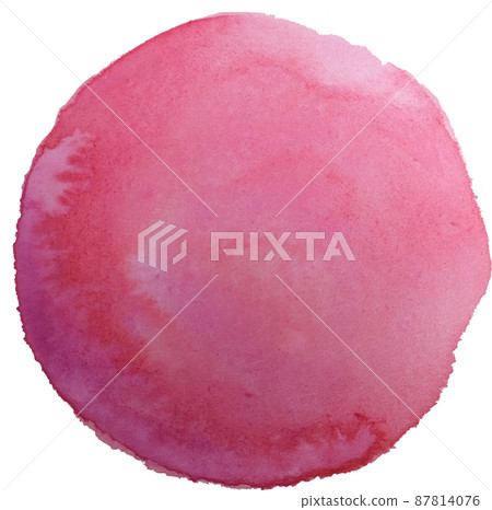 Purple pink circle illustration watercolor - Stock Illustration ...
