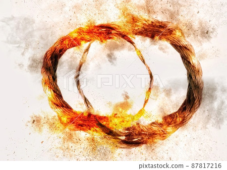 Illustration of a lit fuse - Stock Illustration [87817216] - PIXTA