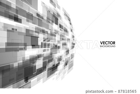 Rectangle background with perspective Vector... - Stock Illustration ...