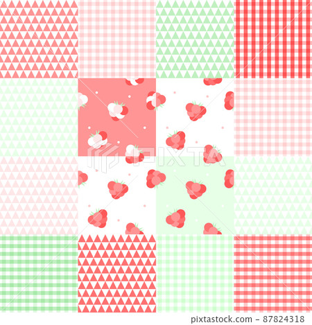 A collection of different patterns - Stock Illustration [87824318] - PIXTA