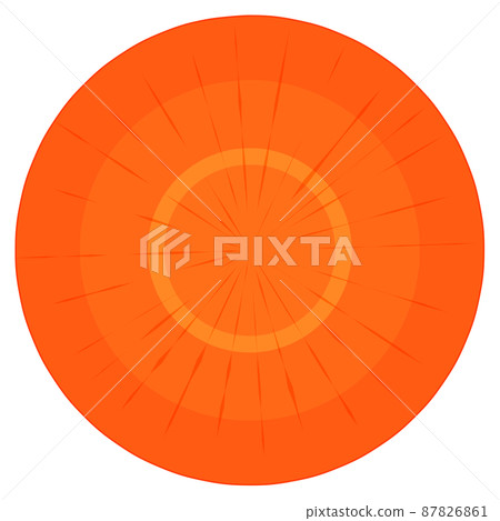 Cross section of carrot - Stock Illustration [87826861] - PIXTA