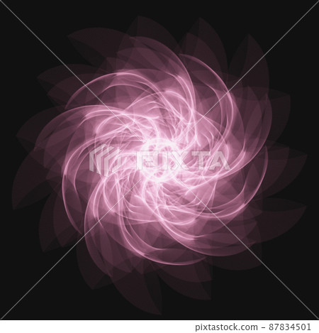 Geometric pattern Fractal pattern Mandala - Stock Illustration ...