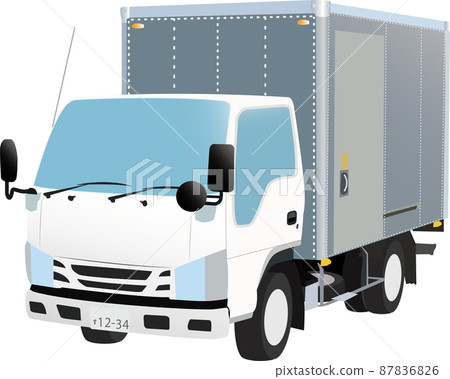 Cold storage truck - Stock Illustration [87836826] - PIXTA