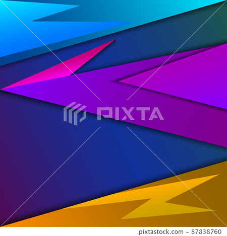 three dimensions texture draw - Stock Illustration [87838760] - PIXTA