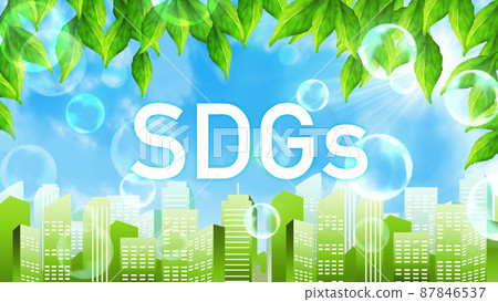 "SDGs" image background - Stock Illustration [87846537] - PIXTA