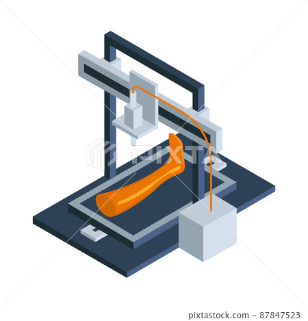 Human Leg Printing Composition - Stock Illustration [87847523] - PIXTA