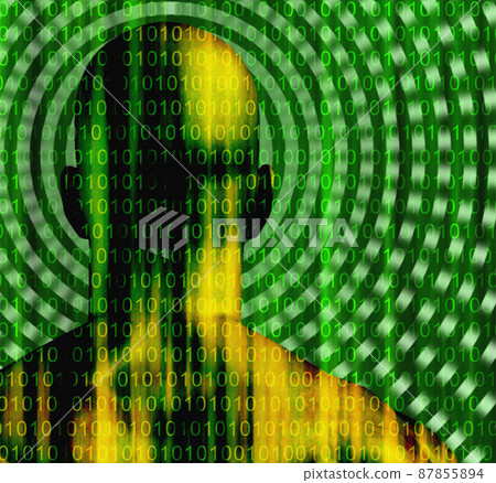 Digital man - Stock Illustration [87855894] - PIXTA