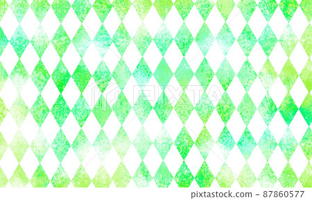 Watercolor-style irregular diamond pattern 01... - Stock Illustration ...