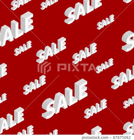 Seamless pattern on sales - Stock Illustration [87875062] - PIXTA