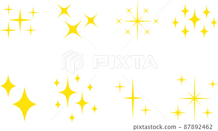 Glitter mark set - Stock Illustration [87892462] - PIXTA