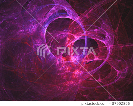 Abstract fractal art background, suggestive of... - Stock Illustration ...