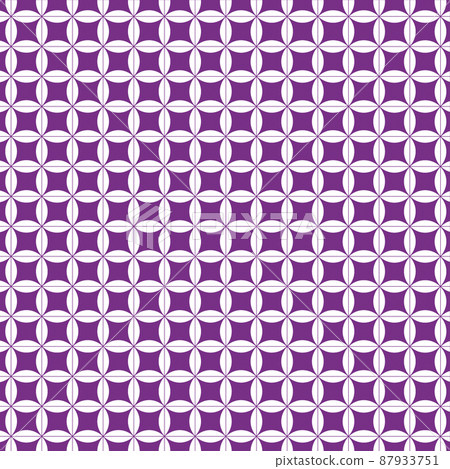 Circular textile / purple system - Stock Illustration [87933751] - PIXTA