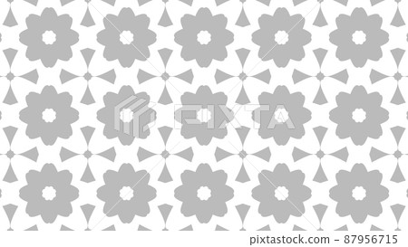 Pale color kaleidoscope pattern pale tone color... - Stock Illustration ...