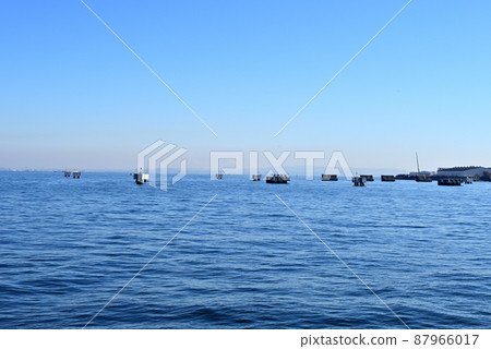 Yokosuka Deperming Station off the coast of... - Stock Photo [87966017 ...