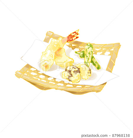 Tempura illustration - Stock Illustration [87968138] - PIXTA