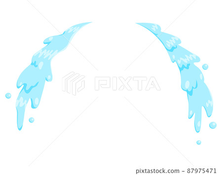 Tears like a waterfall - Stock Illustration [87975471] - PIXTA