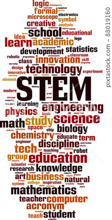 STEM word cloud - Stock Illustration [88019160] - PIXTA