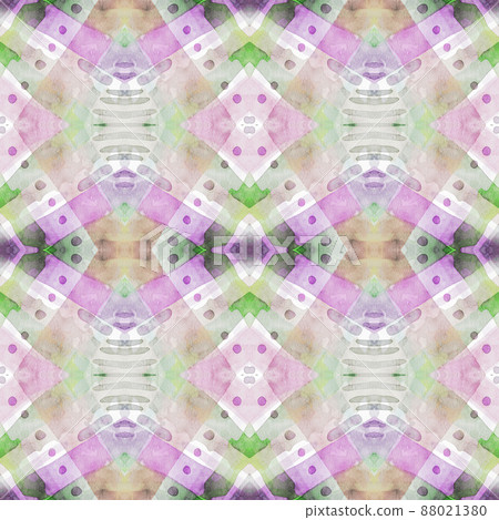 Abstract watercolor tie-dye seamless pattern - Stock Illustration ...