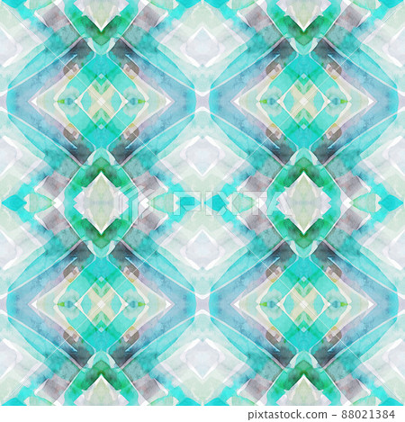 Abstract watercolor tie-dye seamless pattern - Stock Illustration ...