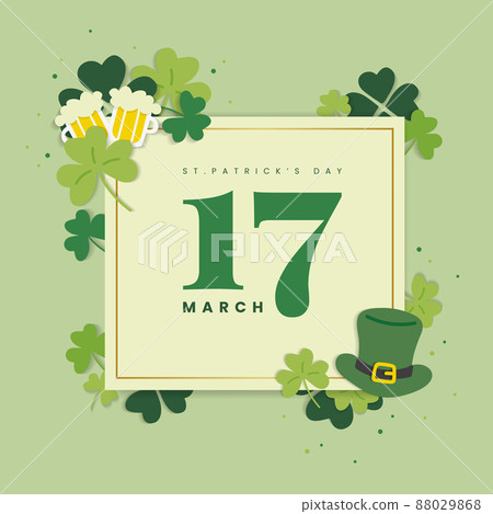 17th of March - Stock Illustration [88029868] - PIXTA