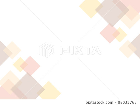 Simple geometric shape frame - Stock Illustration [88033765] - PIXTA