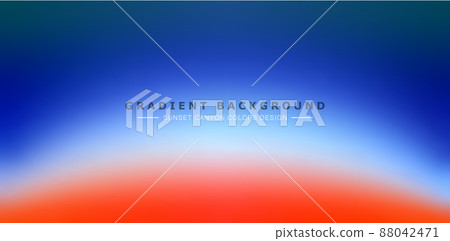 Sunset canyon gradient colors, applicable for... - Stock Illustration ...