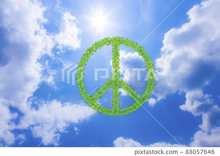 Peace mark - Stock Illustration [88057646] - PIXTA