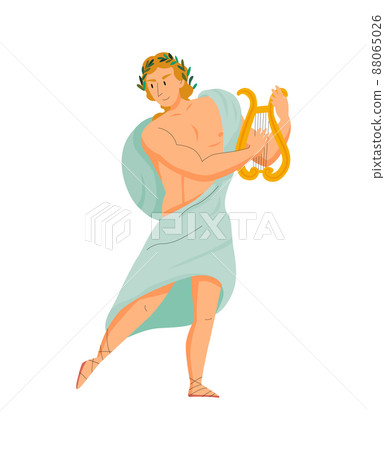 Apollo Greek God Composition - Stock Illustration [88065026] - PIXTA