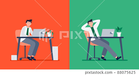 Low energy and high energy comparison. A... - Stock Illustration ...