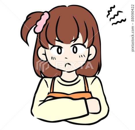 Icon Girl Pun Pun - Stock Illustration [88090422] - PIXTA