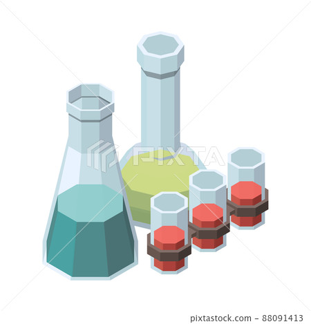 Medical Jars Isometric Composition - Stock Illustration [88091413] - PIXTA