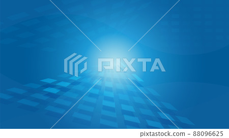 Blue background illustration of rectangle and... - Stock Illustration ...
