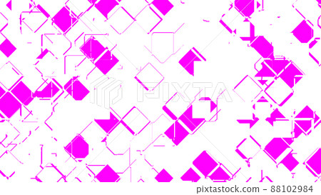 VJ Simple Abstract Tile Square Pink White... - Stock Illustration ...