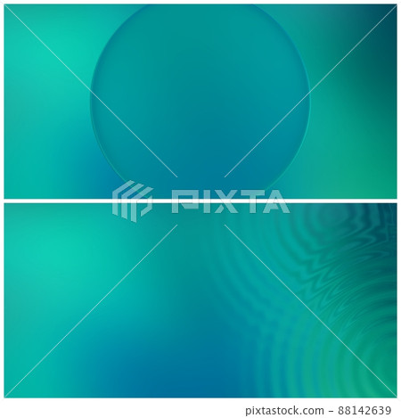 Blue green transparent light material - Stock Illustration [88142639 ...