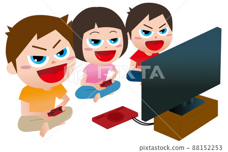 Game friends - Stock Illustration [88152253] - PIXTA