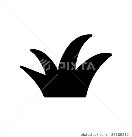 grass icon - Stock Illustration [88180212] - PIXTA