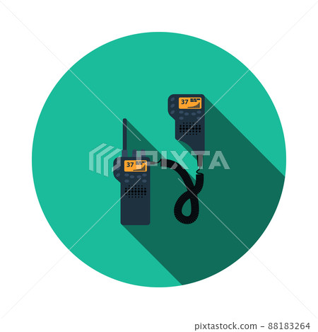 Police Radio Icon - Stock Illustration [88183264] - PIXTA