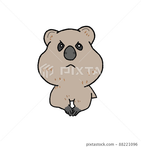 Angry quack wallaby - Stock Illustration [88221096] - PIXTA