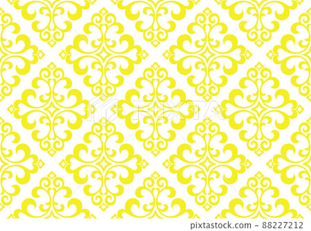 Wallpaper in the style of Baroque. Seamless... - Stock Illustration ...