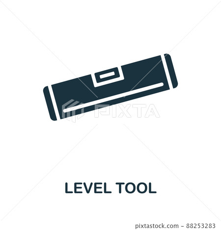 Level Tool icon. Simple element from... - Stock Illustration [88253283 ...