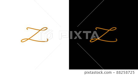Modern and unique letter Z initials logo design 3 - Stock Illustration ...