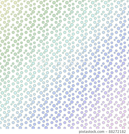 Pastel dot pattern gradation - Stock Illustration [88272182] - PIXTA