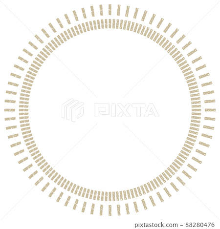 Ring circle heading frame comment frame simple - Stock Illustration ...