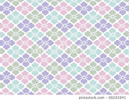 Cute seamless Japanese pattern Hanabishi pattern - Stock Illustration ...