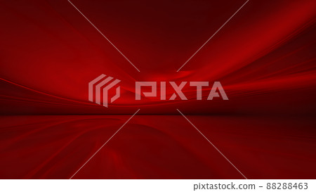 red horizon line - Stock Illustration [88288463] - PIXTA