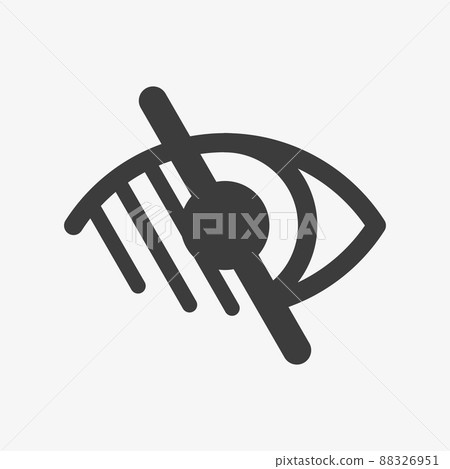 Blind people icon isolated on white background - Stock Illustration ...