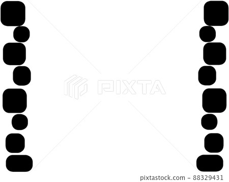 Random square frame illustration material - Stock Illustration ...