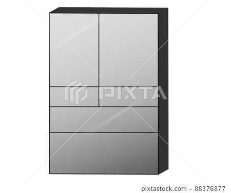 Monotone refrigerator - Stock Illustration [88376877] - PIXTA