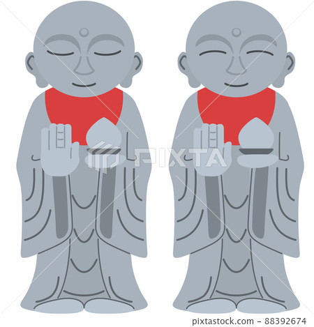 Illustration of Jizo - Stock Illustration [88392674] - PIXTA