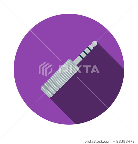 Music Jack Plug-in Icon - Stock Illustration [88398472] - PIXTA